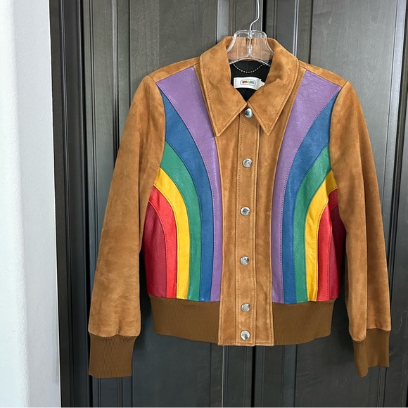 Jackets & Coats | Coach Suede Leather Pride Jacket | Poshmark